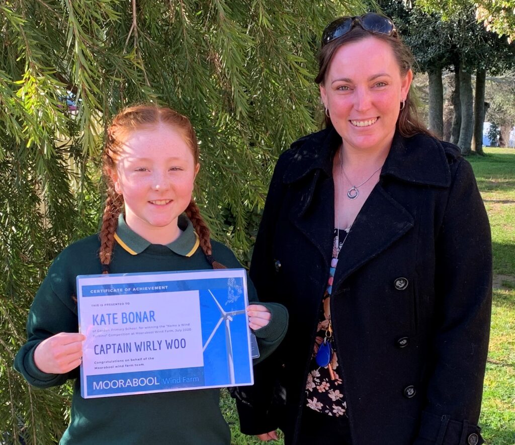 Turbine Naming Competition - Moorabool Wind Farm